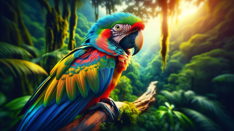 Entdecke die faszinierende Welt der Ara-Papageien!