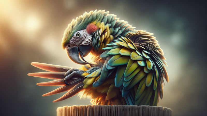 Papagei rupft sich? Finde Ursachen und stoppe es jetzt!