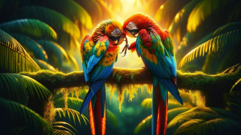 Entdecke die faszinierende Welt der Ara-Papageien!